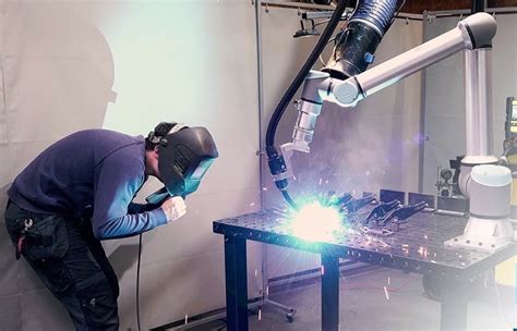 alusteel fabricates welding labor shortage solution with cobot welders