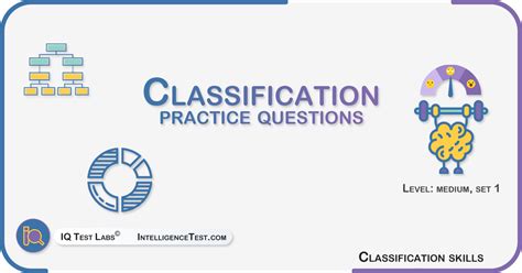 Classification Practice Questions