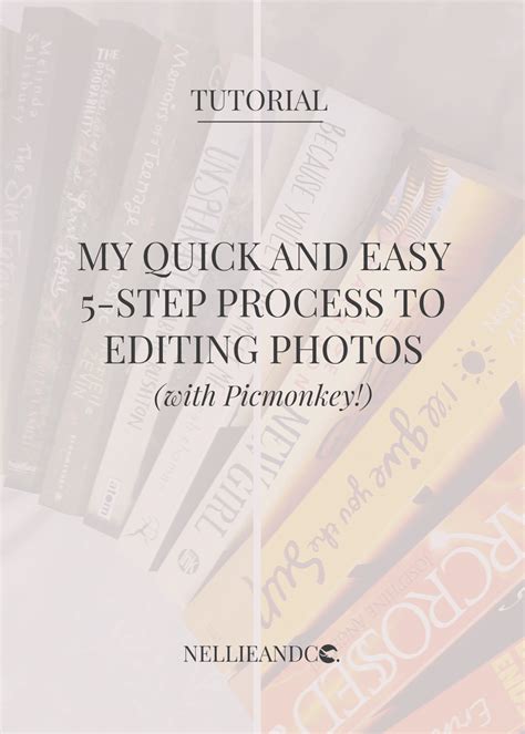 Nellie And Co My Quick And Easy 5 Step Process To Editing Photos With Picmonkey