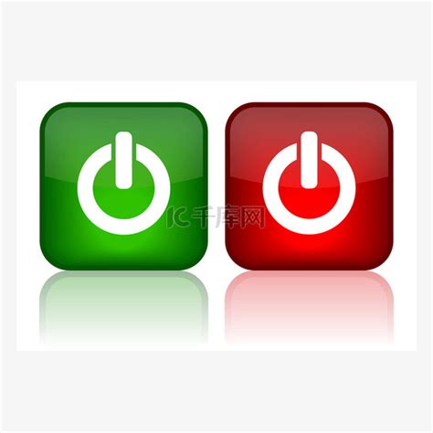 开启关闭矢量按钮素材图片免费下载 千库网