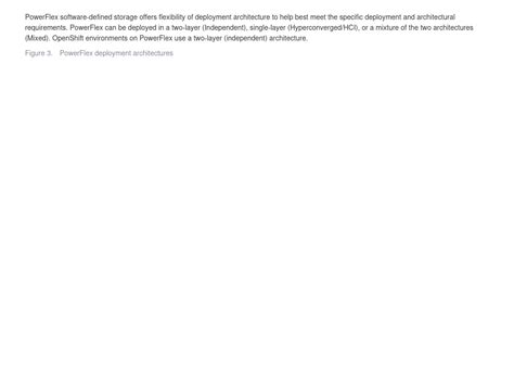 Powerflex Deployment Architectures Red Hat Openshift 414 Deployment