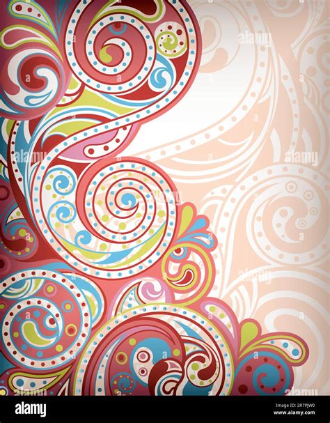 Illustration Of Abstract Curve Background Stock Vector Image And Art Alamy