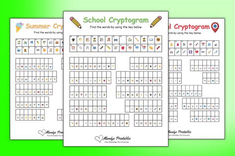 Free Printable Cryptograms For Adults Free Printable