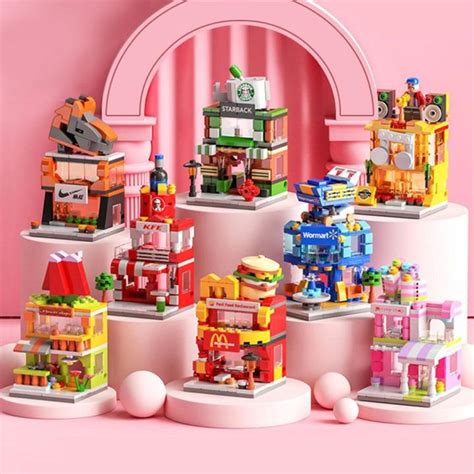 Building Blocks Architecture Toys Compatible With Mini View Street