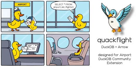 Github Quacksciencequackflight Duckdb Api Server With Arrow Flight Sql Airport Support And