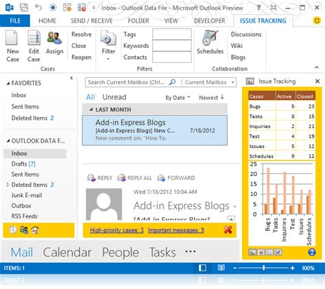 Advanced Outlook View And Form Regions For Outlook