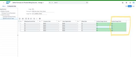 Solved Different Number Ranges For Billing Document Types Sap Community