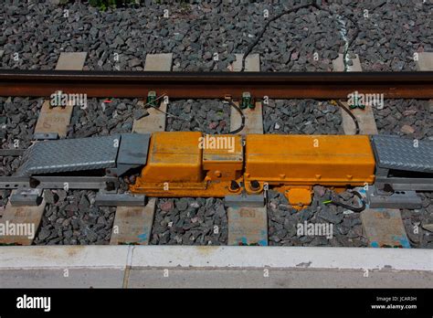 Aws Automatic Warning System Ramp Housing A Very Strong Magnet For