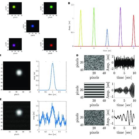 Visual Cortex Responses To Short Visual Stimuli A A Color Map