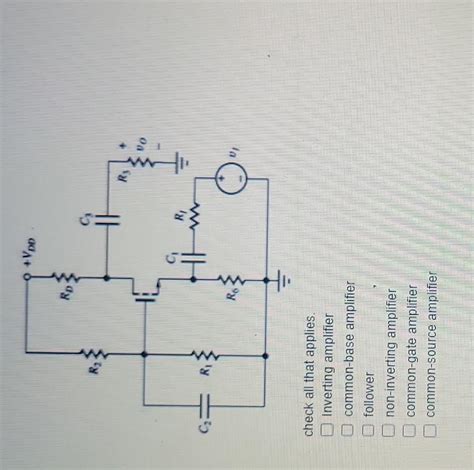 Solved Common Base Amplifier Follower Non Inver