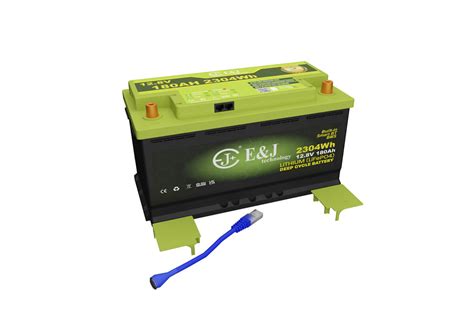 Efficient High Capacity 12 Volt 180ah 2304wh Din H8 Group 49 L5 88h Size 12 8v Lifepo4 Battery