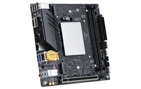 This New Mini Itx Desktop Mobo Features Pre Installed Core I9 Cpu Up To 96gb Of Ram
