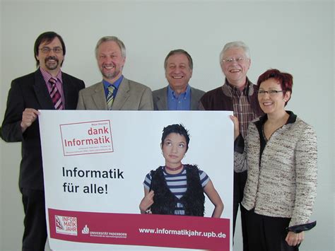Die Universität Paderborn Ist Partner Im Informatikjahr Paderborn