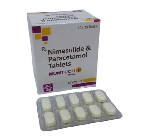 Nimesulide And Paracetamol Tablets At ₹ 400 Box Panchkula Id 2854881828862