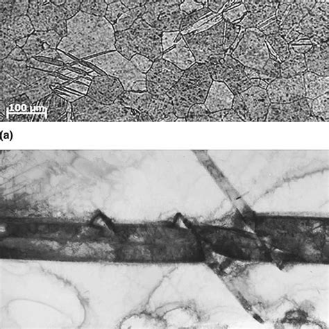 A Optical Micrograph Showing A Typical Microstructure With An Average