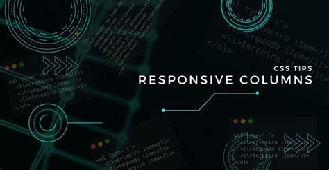 Css Tips — Responsive Columns By Rodrigo Zan Medium Code And Write