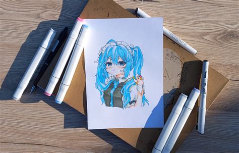 Rysunek Anime Galeria Sztuki Bluegallery