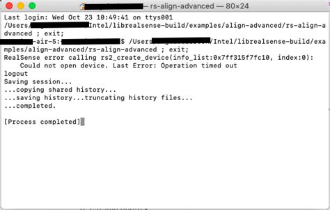 Unable To Save Raw Depth Data In Csv Format On Macos Mojave · Issue 5115 · Intelrealsense
