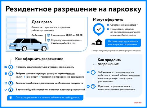 Резидентное разрешение на парковку