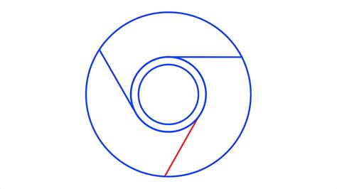 How To Draw Google Chrome Logo Step By Step Easy Phase