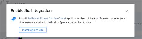 Jira Integration JetBrains Space Documentation