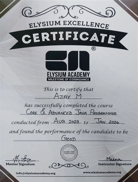 ajay m on linkedin java certification careerdevelopment