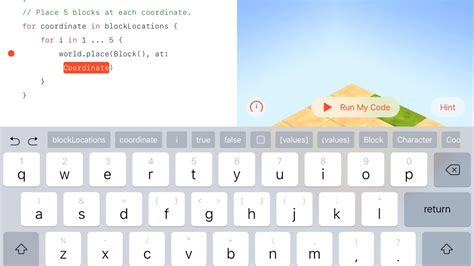 Stacking Blocks Swift Playgrounds Youtube