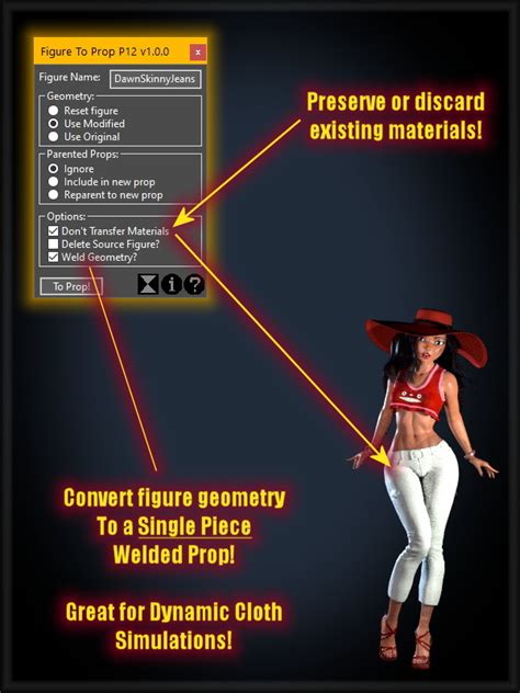 Figure To Prop For Poser 12 Poser Python Scripts Ken1171designs