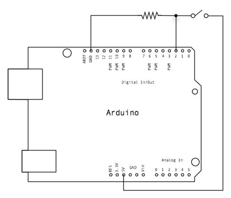 arduinoworld arduino push button control led