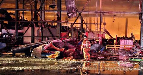 한국타이어 대전공장 화재…타이어 40만개 불에 타