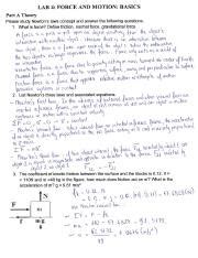 Lab4 Docx A Screenshot Of Data M 50 Kg From The Simulation To Lab Report A Screenshot Of