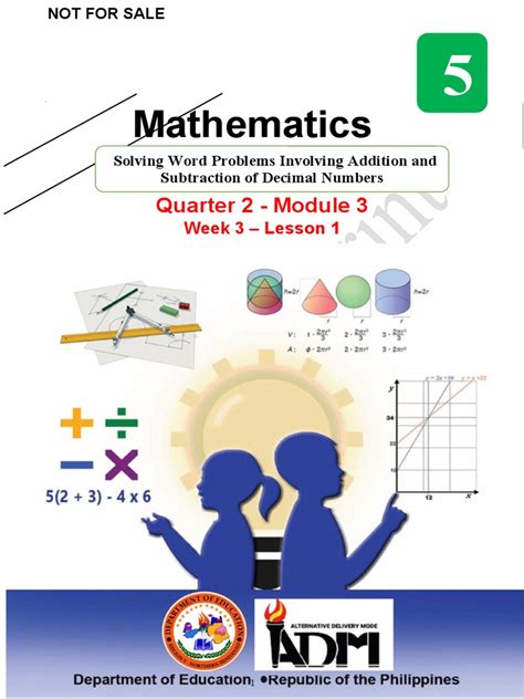 Math5 Q2 Mod3 Solving Word Problems Involving Addition And Subtraction