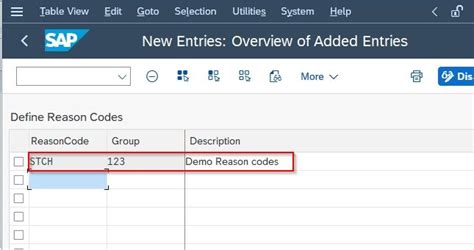 How To Define Reason Code