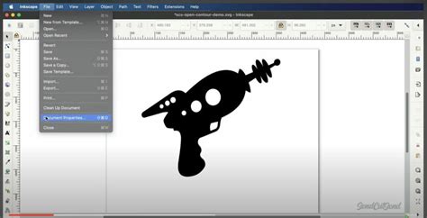 How To Export A Dxf From Inkscape For Laser Cutting