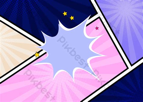 Purple Pink Blue Background Pop Dialog Psd Free Download Pikbest