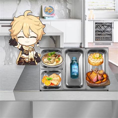 Food Teyvat Cafeteria🍴🤤 Genshin Impact Hoyolab