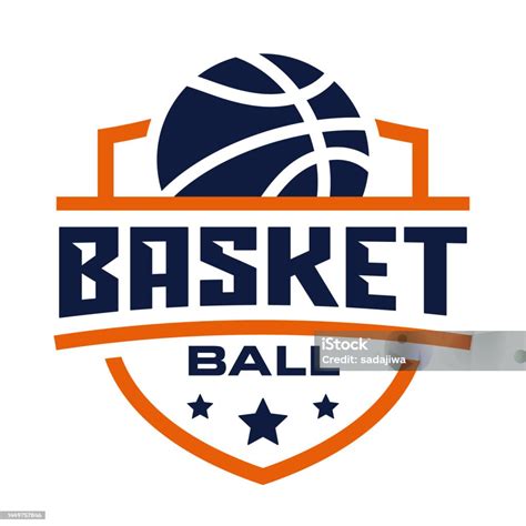 농구 팀 엠블럼 로고 디자인 벡터 일러스트 레이 션 0명에 대한 스톡 벡터 아트 및 기타 이미지 0명