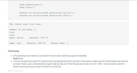 Solved Abstract Classes Inheritance Bank Application