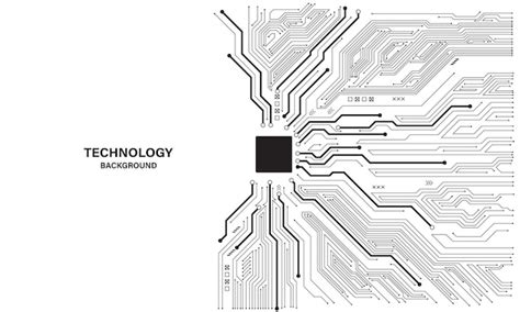 Premium Vector Circuit Board Technology Background Central Computer Processors Cpu Concept
