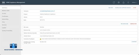 How To Upgrade VSphere Replication Mastering VMware