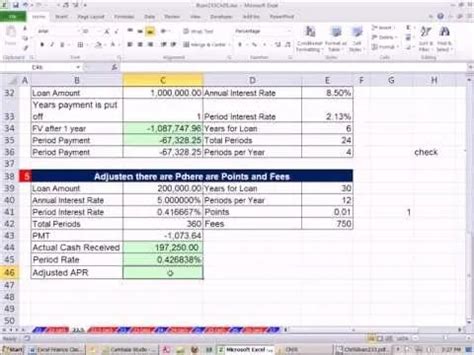 How To Use The APR Function To Make Loan Payment Calculations In Microsoft Excel Microsoft
