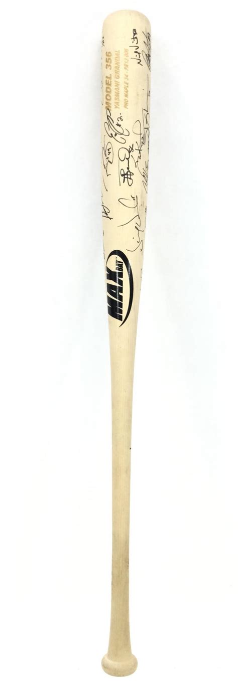 Lot 2014 San Diego Padres Team Signed Baseball Bat
