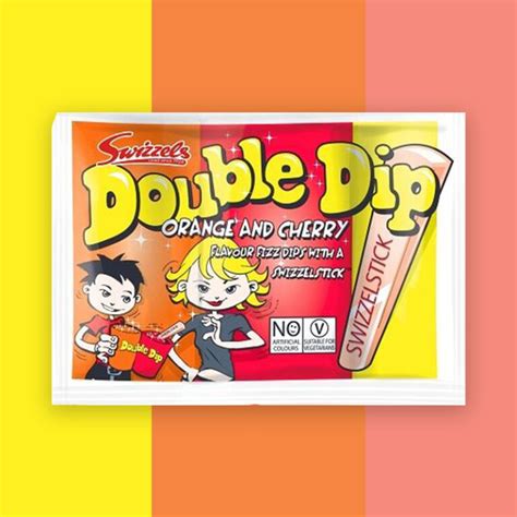 Swizzels Double Dip Orange And Cherry 19g Uk Emporium Johannesburg
