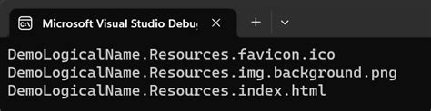 Customizing The Name Of Embedded Resources In Net Meziantous Blog
