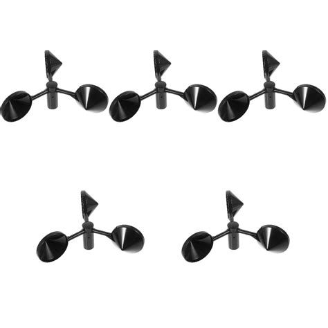 5pcs Wind Measurement Anemometer 3 Cup Wind Measurement Replacement