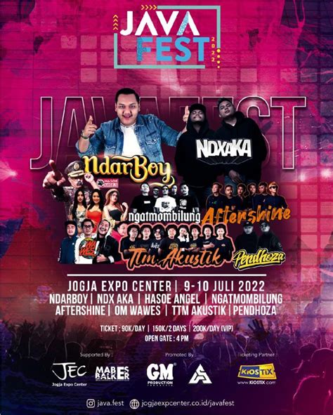 java fest jogja expo center