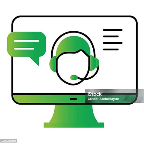 기술 지원 벡터 아이콘은 고객 지원 헬프 데스크 및 It 서비스를 나타냅니다 It 지원에 대한 스톡 벡터 아트 및 기타 이미지 It 지원 고객 서비스 담당자 문제