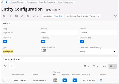 Custom Entities Technical Documentation For Ifs Cloud