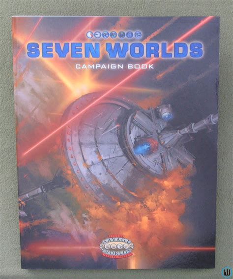 Seven Worlds Campaign Book Savage Worlds RPG Space Campaign
