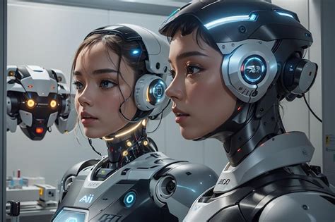 premium ai image ai robotics integration lab